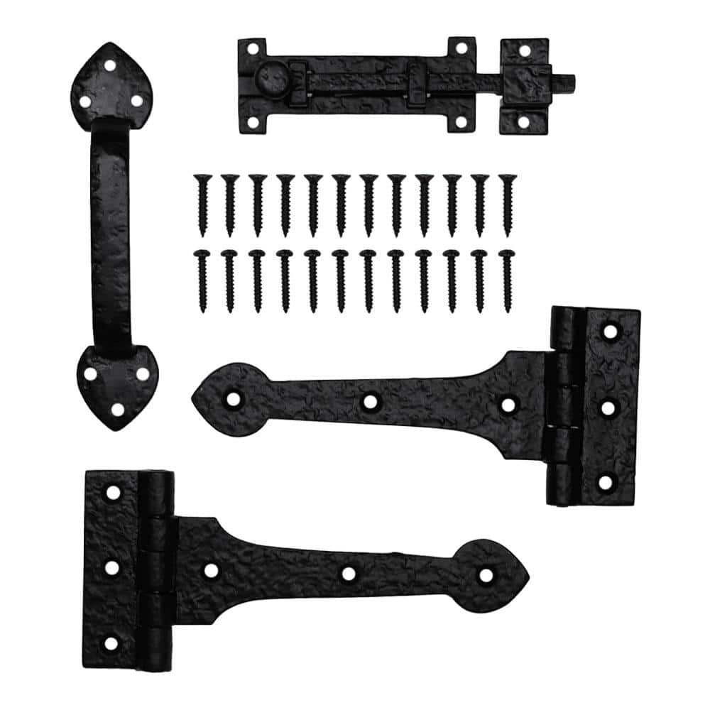 Everbilt Cast Iron Gate Set 60195 - The Home Depot