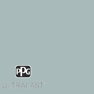 PPG UltraLast 1 qt. PPG1145-4 Blue Willow Semi-Gloss Interior Paint and ...