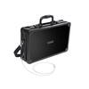 Vaultz Locking Gun Case with Security Tether and Hard-Sided in Tactical ...