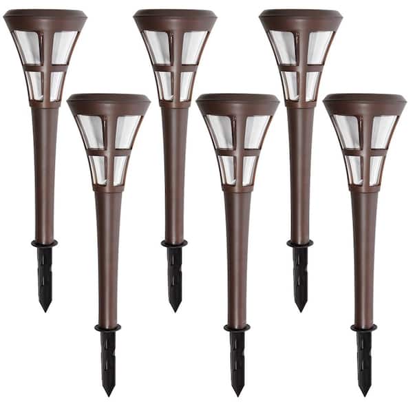 Reviews for Hampton Bay Solar Mediterranean Bronze Outdoor Integrated ...
