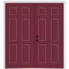 MMI DOOR 60 in. x 80 in. Classic Right-Hand Inswing 6-Panel Painted ...