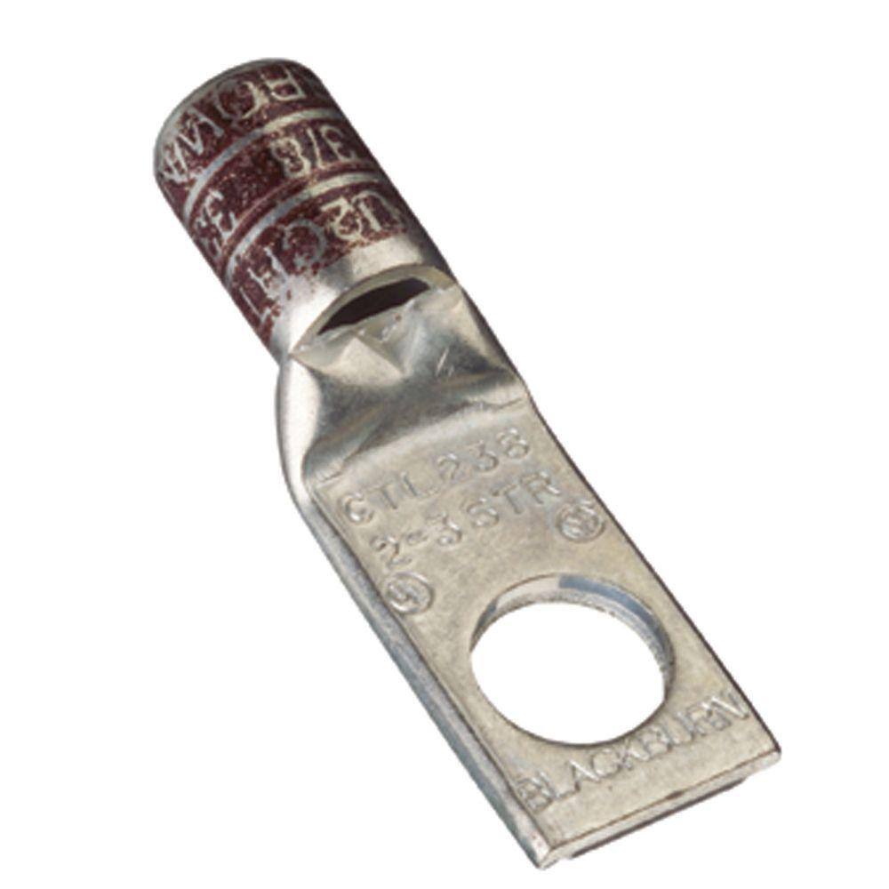 Blackburn Copper One-Hole Straight Short Barrel Compression Lug for 2/0 ...