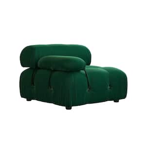 Magic Home Chameleon 34.6 in. Square Arm 1-piece Modern Velvet Modular ...