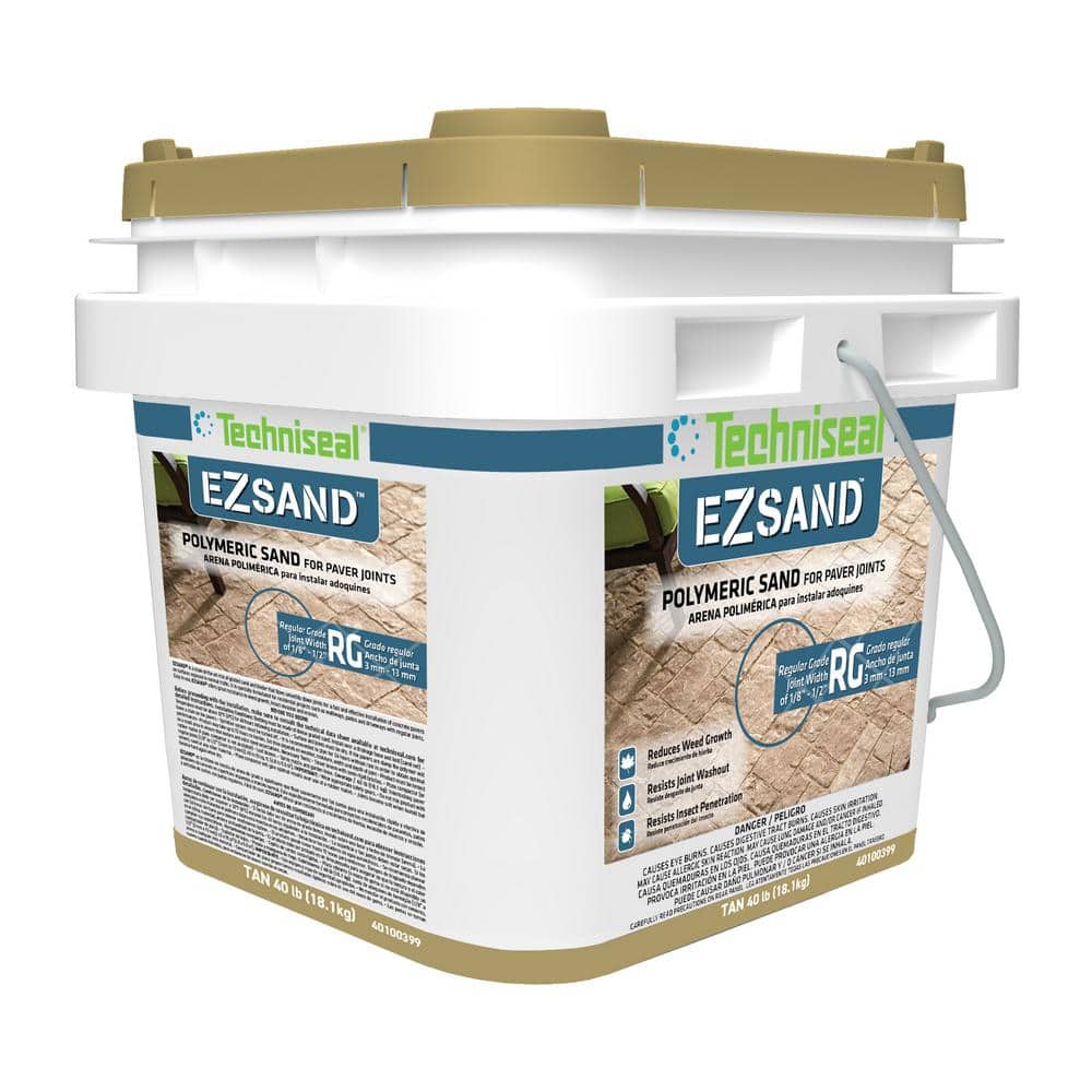 Techniseal EZ Sand 40 lbs. Tan Polymeric Sand 40100399 - The Home Depot