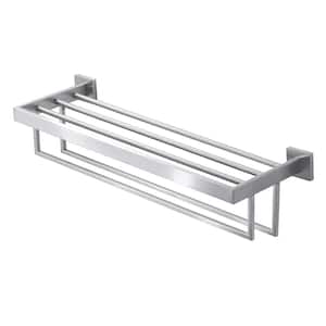 AVITAS 24-Inch Stainless Steel Wall Mounted Towel Rack with Double ...