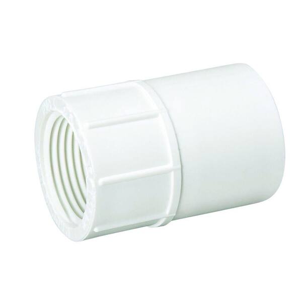Mueller Streamline 2 in. PVC Schedule 40 Pressure Slip x FIPT Female ...