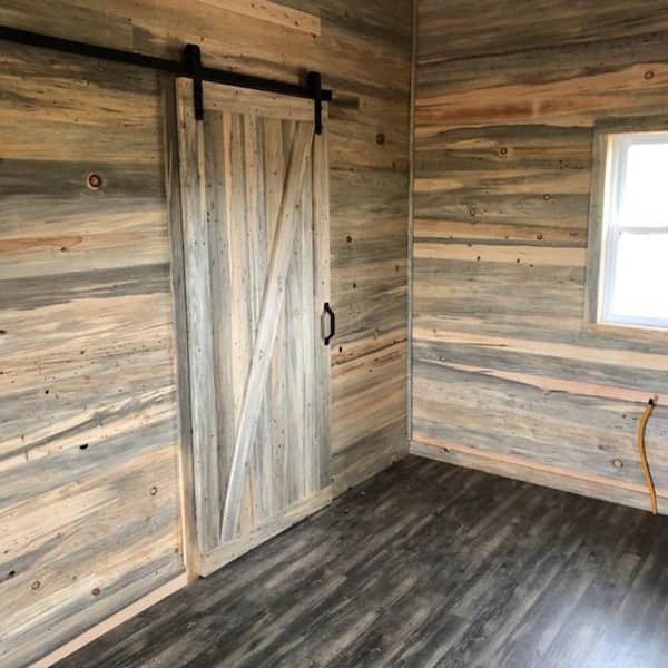 Swaner Hardwood 1 in. x 6 in. x 8 ft. Blue Stain Pine Tongue and Groove ...