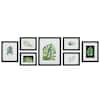 StyleWell Black Gallery Wall Frame (Set of 7) 2020-GW4BL - The Home Depot