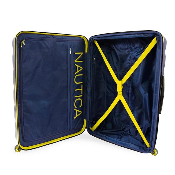 Navy And Gold Suitcase