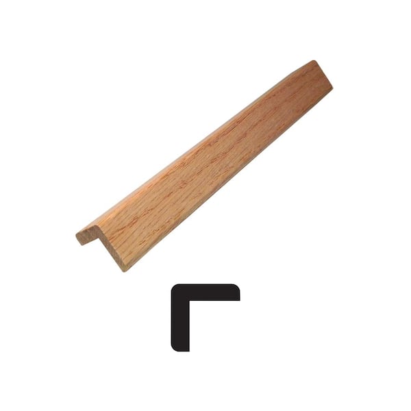 Weaber WM 205 1 in. x 1 in. Oak Outside Corner Moulding 74134 - The ...