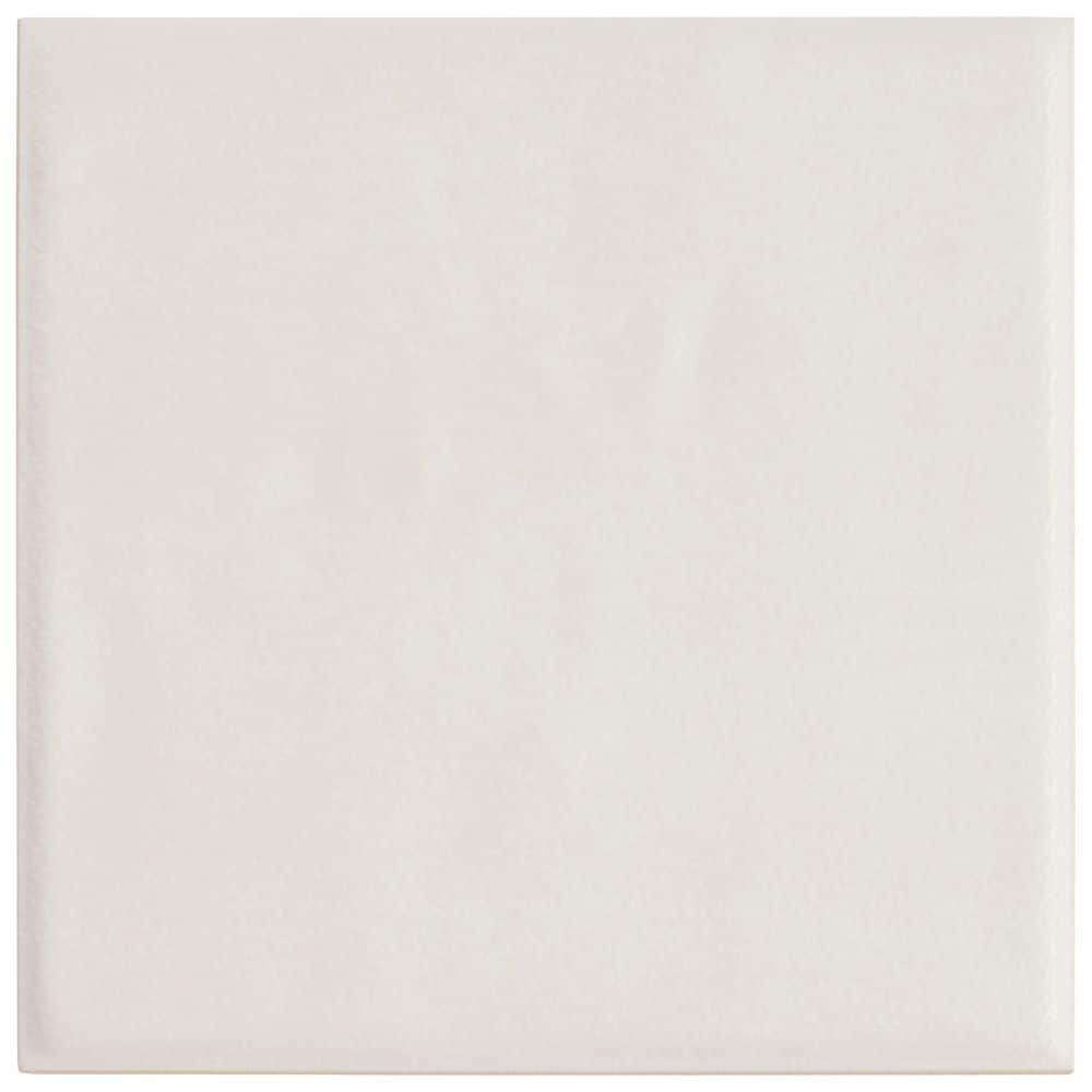 Ivy Hill Tile Stacy Garcia Avento White 4.64 in. x 0.32 in. Matte ...