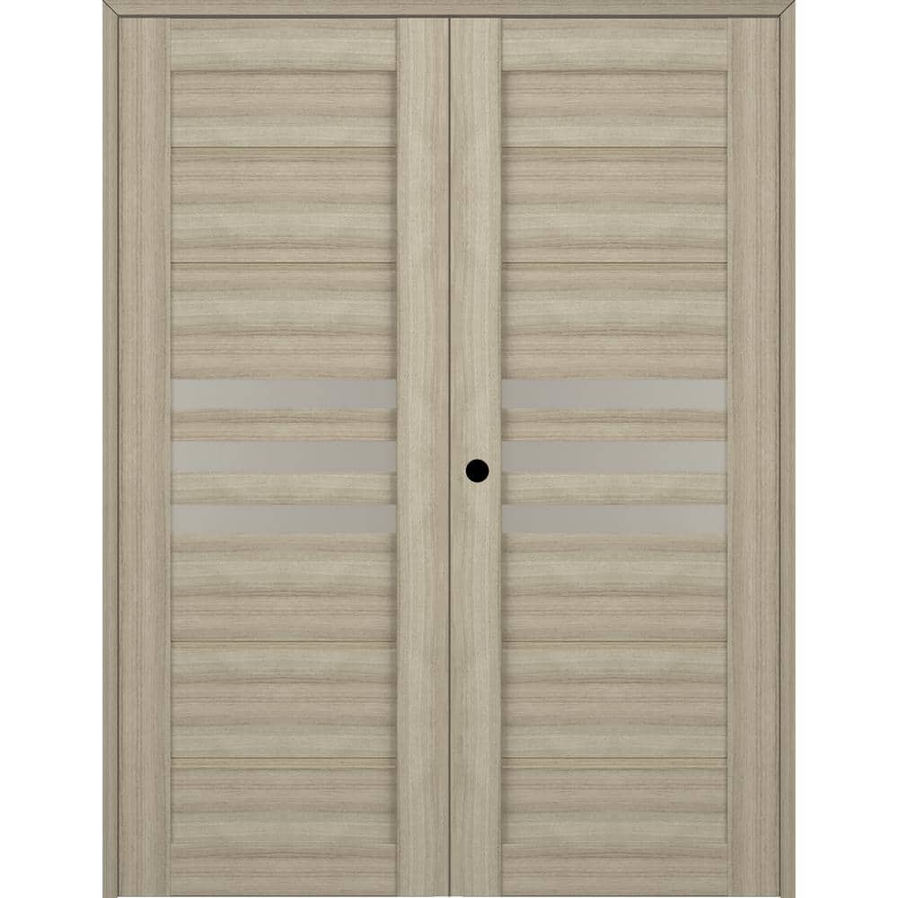 Belldinni Dome 48 in. x 96 in. Right Hand Active 3-Lite Shambor Wood ...
