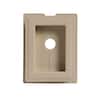 Ply Gem Split Recessed Mounting Block Wicker MBLKRHA7H - The Home Depot