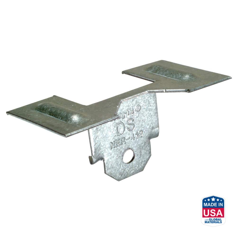 Simpson Strong-Tie DS Galvanized Drywall Stop DS - The Home Depot