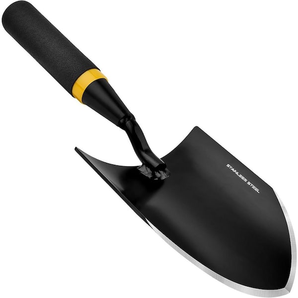 Oyezvary Heavy Duty Stainless Steel Garden Trowel Shovel Easy Digging ...
