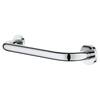 GROHE Essentials 12 in. Concealed Screw Grab Bar in Brushed Nickel ...