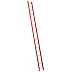 Louisville Ladder 18 ft. Fiberglass Single Ladder with 300 lbs. Load ...