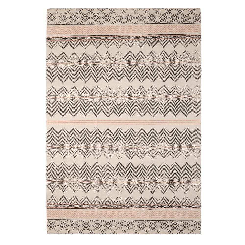 French Connection Boris Strawberry Natural/Blush 4 ft. x 6 ft ...