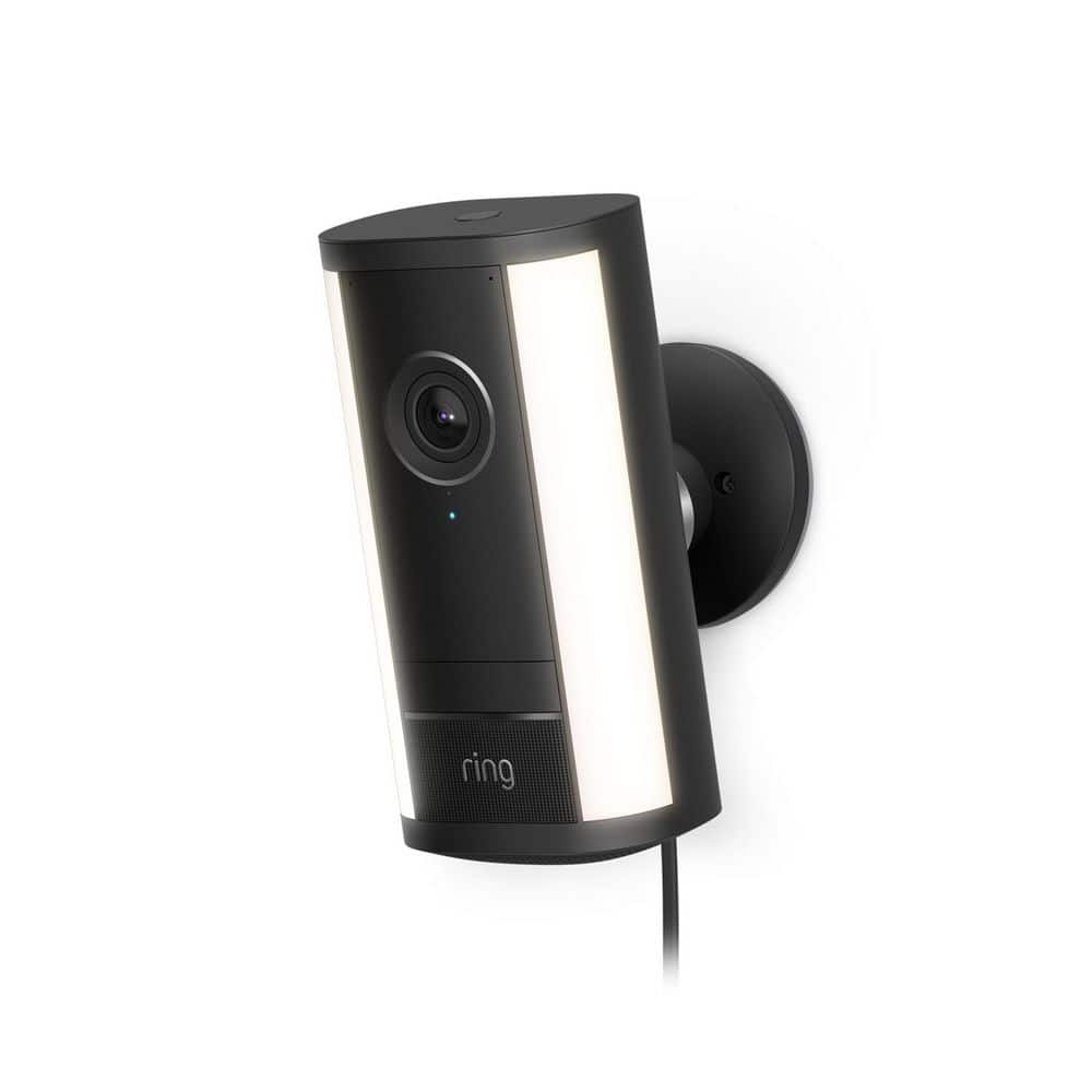 Ring Spotlight Cam Pro (2nd Gen), Plug-In - Retinal 4K Security Camera ...