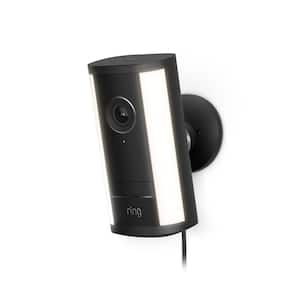 Ring Spotlight Cam Pro (2nd Gen), Hardwired Power over Ethernet Retinal ...
