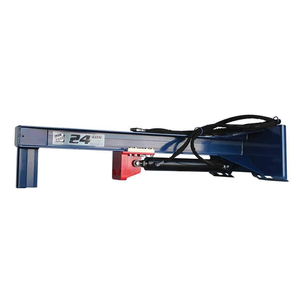 IRON & OAK Log Splitter : 24-Ton : Skid Steer Mount SMH2419 - The Home ...