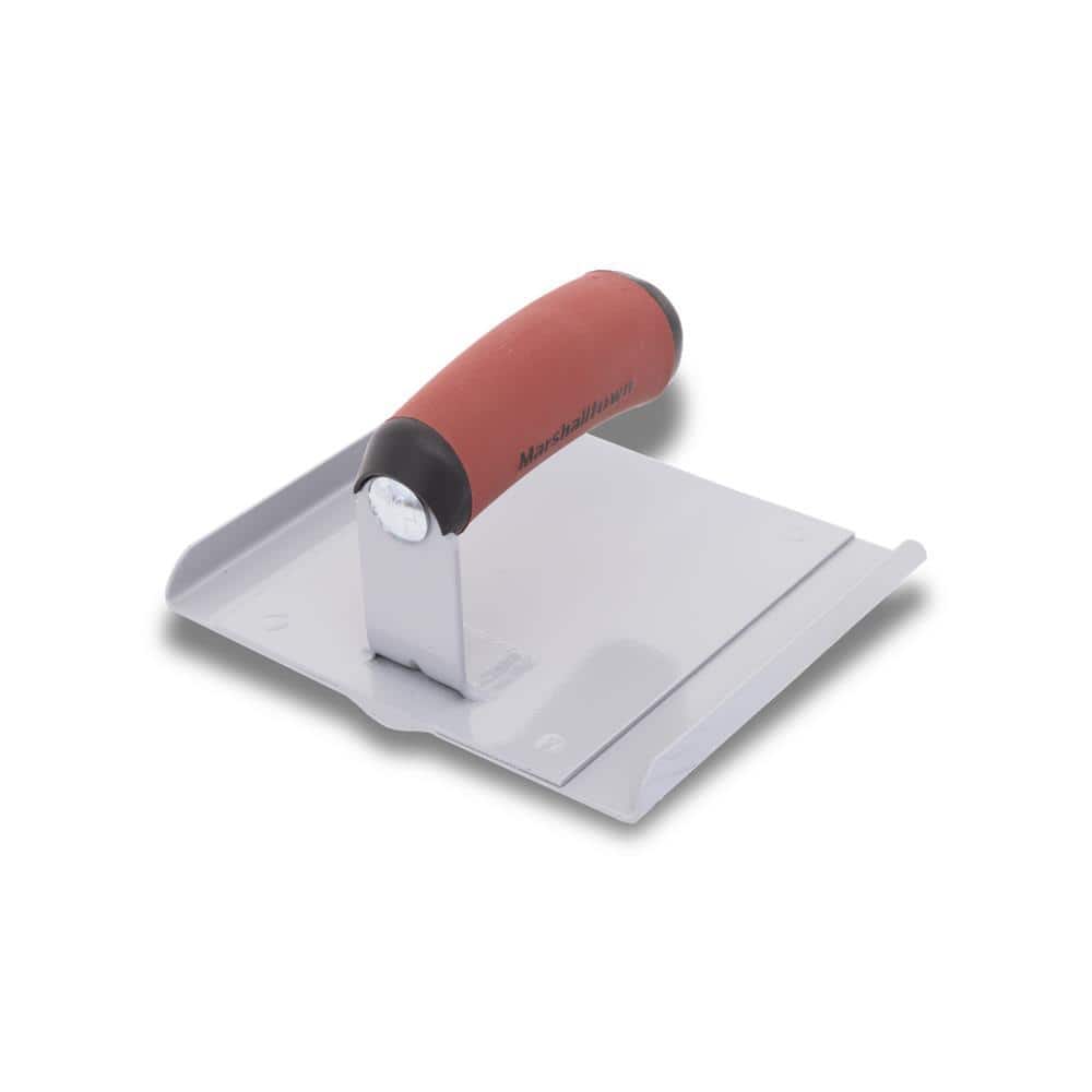 MARSHALLTOWN 6 in. x 6 in. Steel Groover-DuraSoft Hdl; 1D, 1/2R 4045D ...