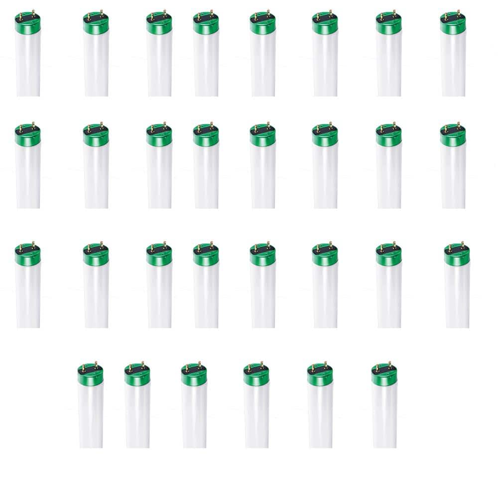 Philips 40-Watt 4 ft. Deluxe Linear T12 Fluorescent Tube Light Bulb ...