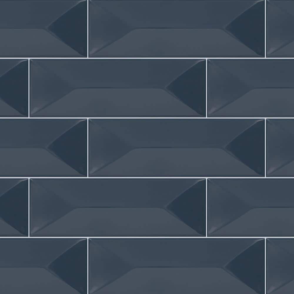 Daltile LuxeCraft Titan Glossy 4-1/4 in. x 12-7/8 in. Glazed Ceramic ...