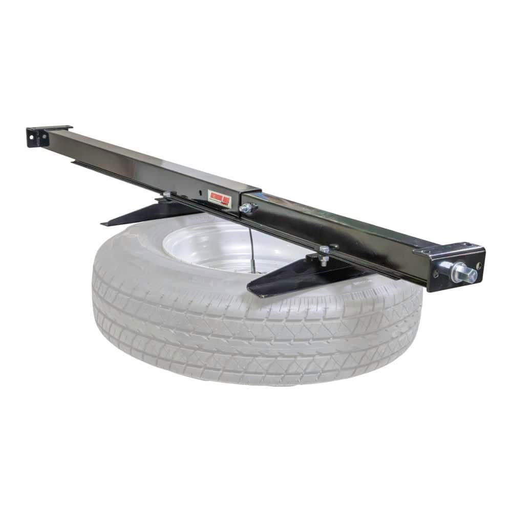 Extreme Max Under-Frame Retractable Spare Tire Carrier for Tires Up to ...