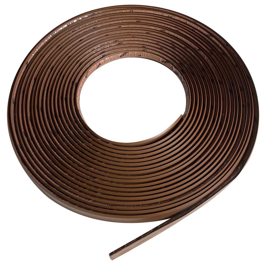 InstaTrim 3/4 in. x 50 ft. Dark Brown PVC Inside Corner Self-adhesive ...