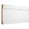 Ornamental Mouldings 1 in. D x 5.25 in. W x 96 in. L Primed Finger ...