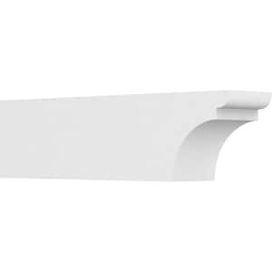 Ekena Millwork 5 in. x 6 in. x 42 in. Yorktown PVC Rafter Tail ...