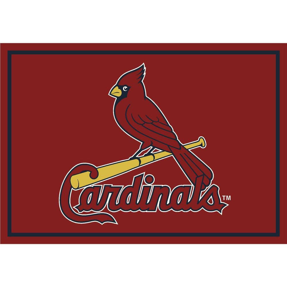 IMPERIAL St. Louis Cardinals Spirit 6 ft. by 8 ft. Area Rug IMP 525 ...