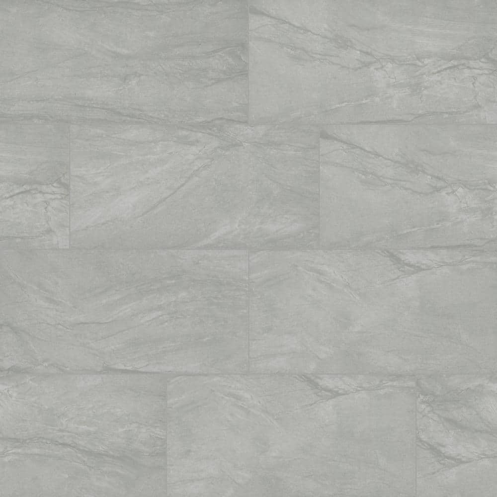 MSI Hillside Gray 12 in. x 24 in. Matte Porcelain Floor and Wall Tile ...