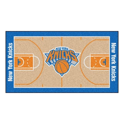 FANMATS New York Knicks 18 in. x 27 in. 2-Piece Heavy Duty Vinyl Car ...