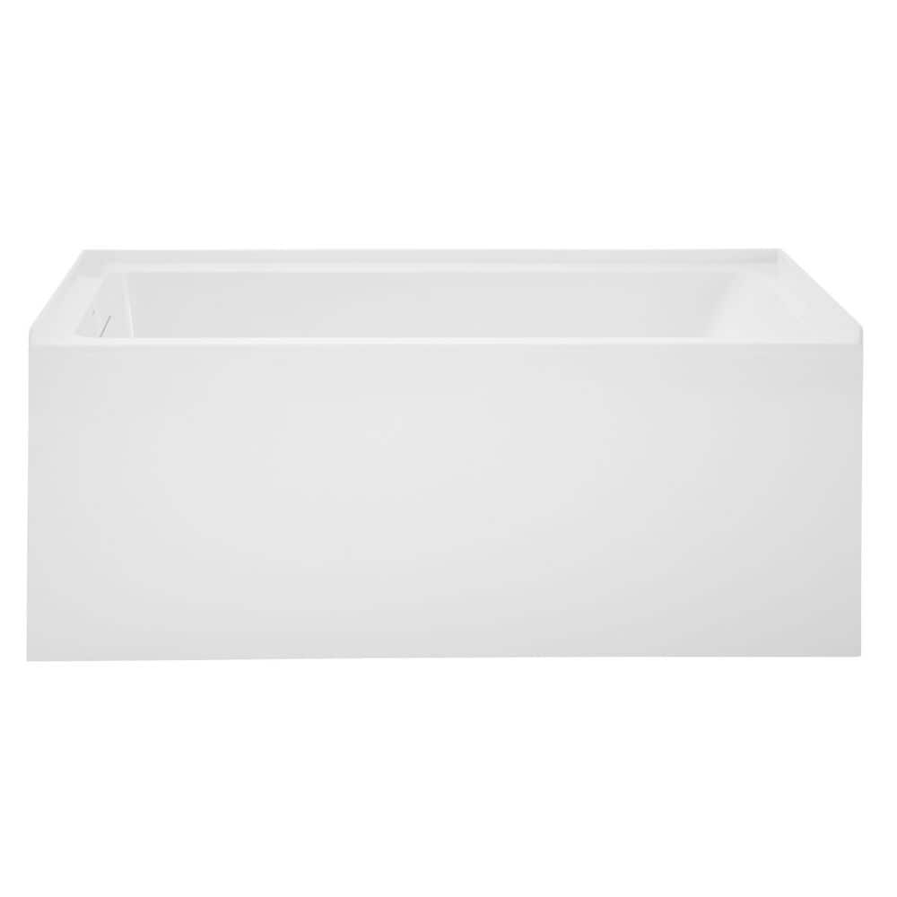 Swiss Madison Voltaire 54 in. x 30 in. Skirted Soaking Apron Bathtub ...
