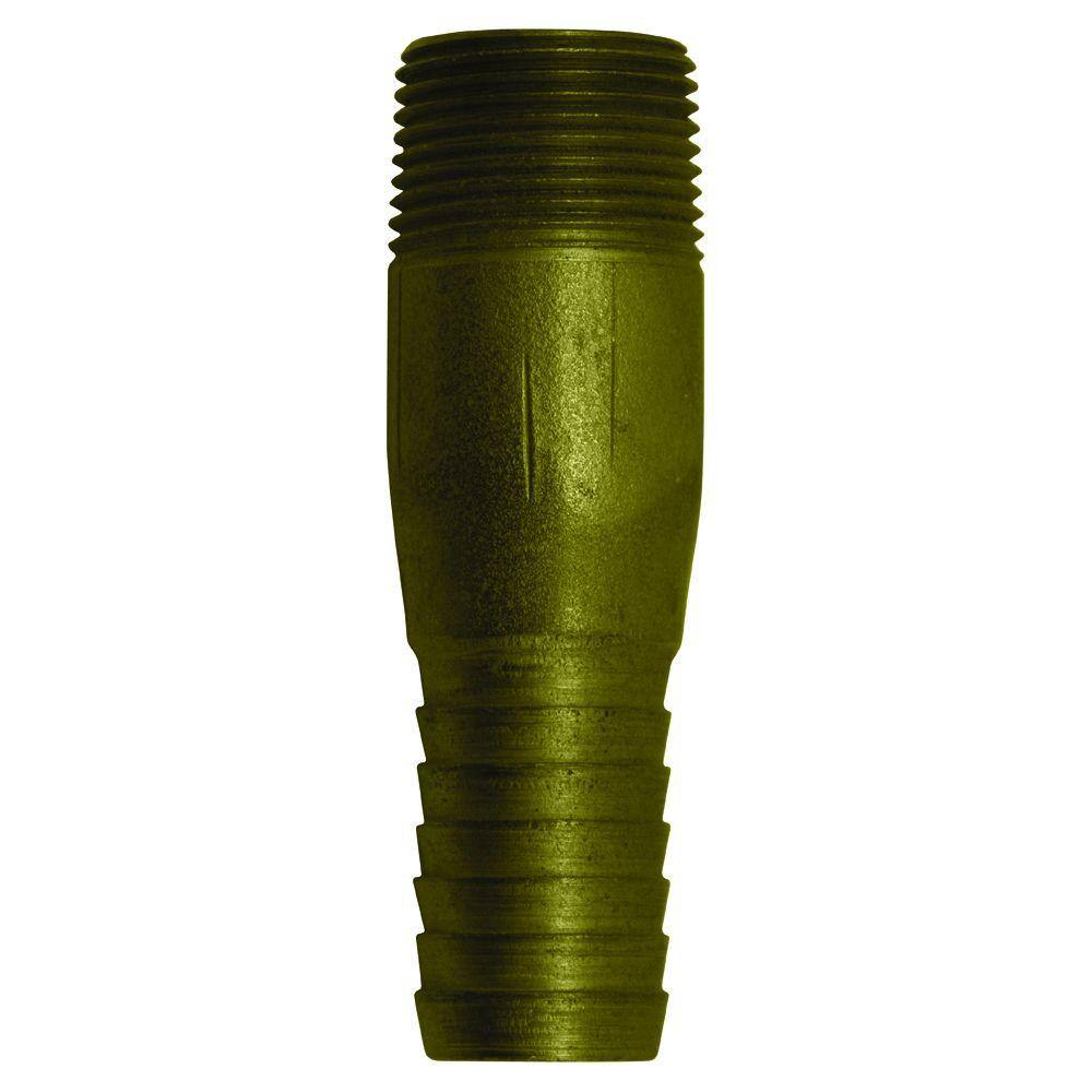 Orbit 3/4 in. x 3/4 in. Brass Barb x MPT Adapter 37191 - The Home Depot