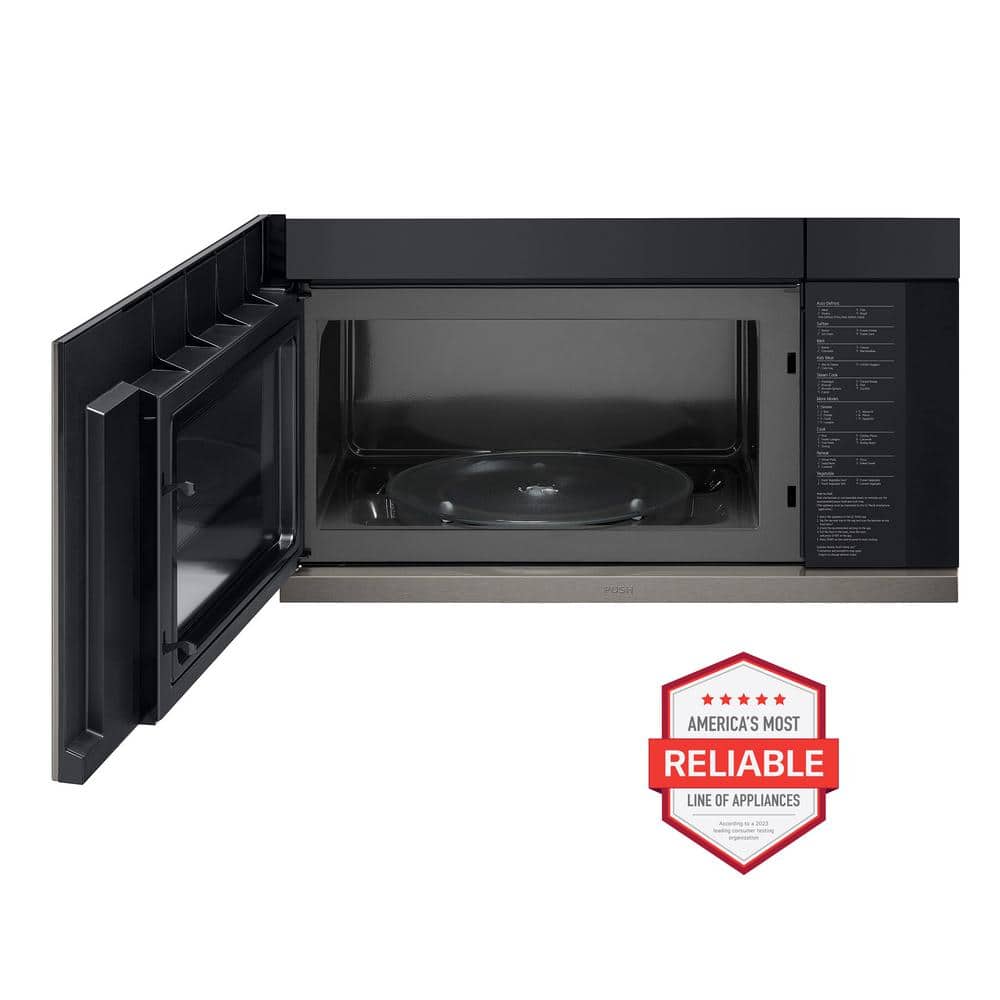 Save $174 • 30-inch Black Stainless Steel Smart Over-the-Range ...
