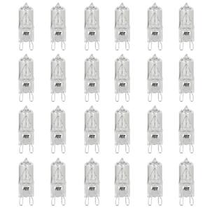 Feit Electric 50-Watt Bright White (2700K) T4 G8 Bi-Pin Base Dimmable ...