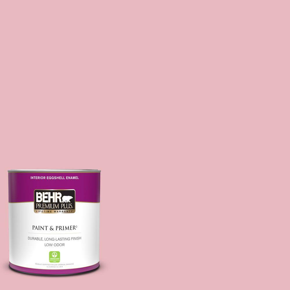 BEHR PREMIUM PLUS 1 qt. #M150-2 Peppermint Stick Eggshell Enamel Low ...