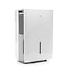 Midea 50 Pt. 4,500 Sq. Ft. Bucket Dehumidifier in White with Wi-Fi ...