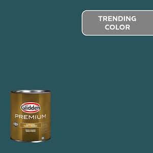 Glidden Diamond 1 gal. PPG1148-7 Deep Emerald Semi-Gloss Interior Paint ...