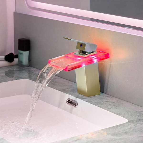 Glass Bathroom Faucets Modern Oval Clear Vessel Sink Transparent