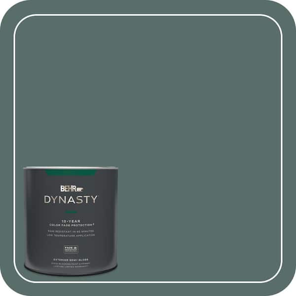 BEHR DYNASTY 1 qt. #N430-6A Hidden Gem Semi-Gloss Exterior Stain ...