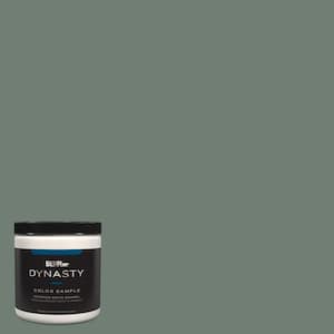 BEHR ULTRA 5 gal. #N420-5 Boreal Satin Enamel Exterior Paint & Primer ...