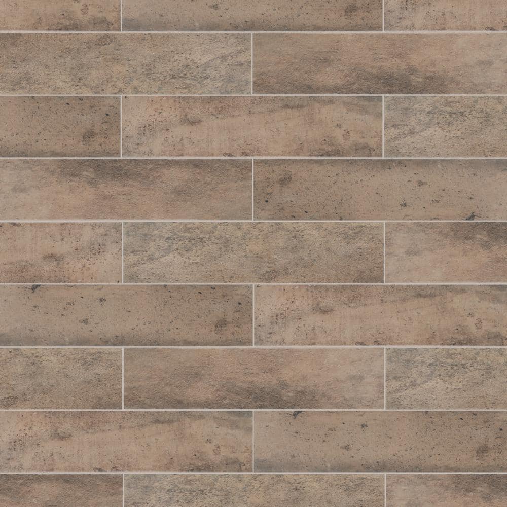 Reviews for Merola Tile Capri Brick Terra 2-1/2 in. x 10 in. Porcelain ...