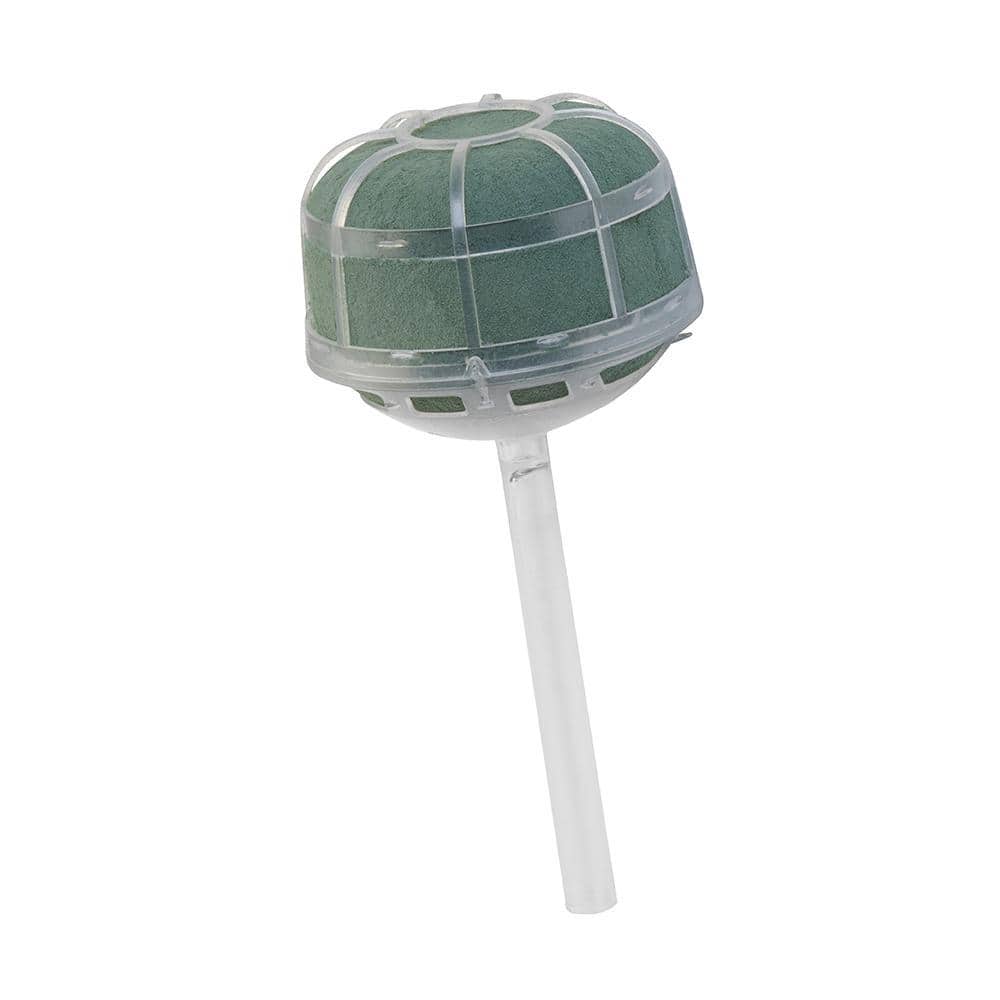 Oasis Wedding Belle Bouquet Holder Grande Clear Straight Handle (Pack ...