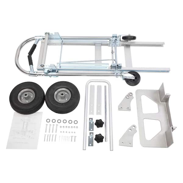 Winado 700 lbs. Capacity 3-in-1 Aluminum Hand Truck Assisted Hand Cart ...