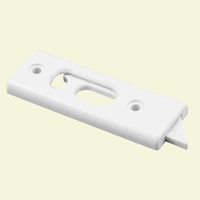 Prime-Line Tilt Latch Pair, White Plastic Construction, spring-loaded ...