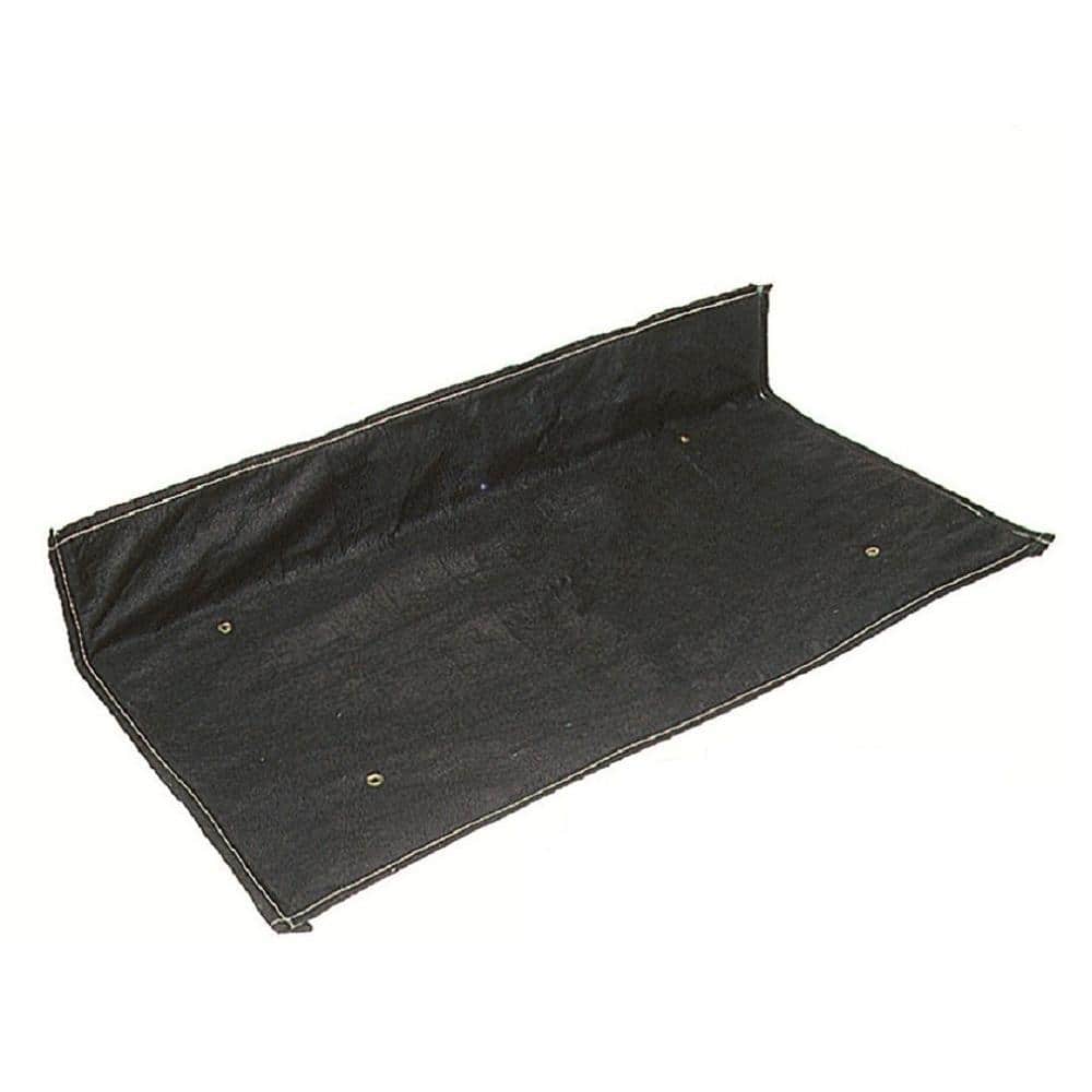 Mutual Industries 4 ft. x 2 ft. Black Non-Woven Inlet Cover 17682 - The ...
